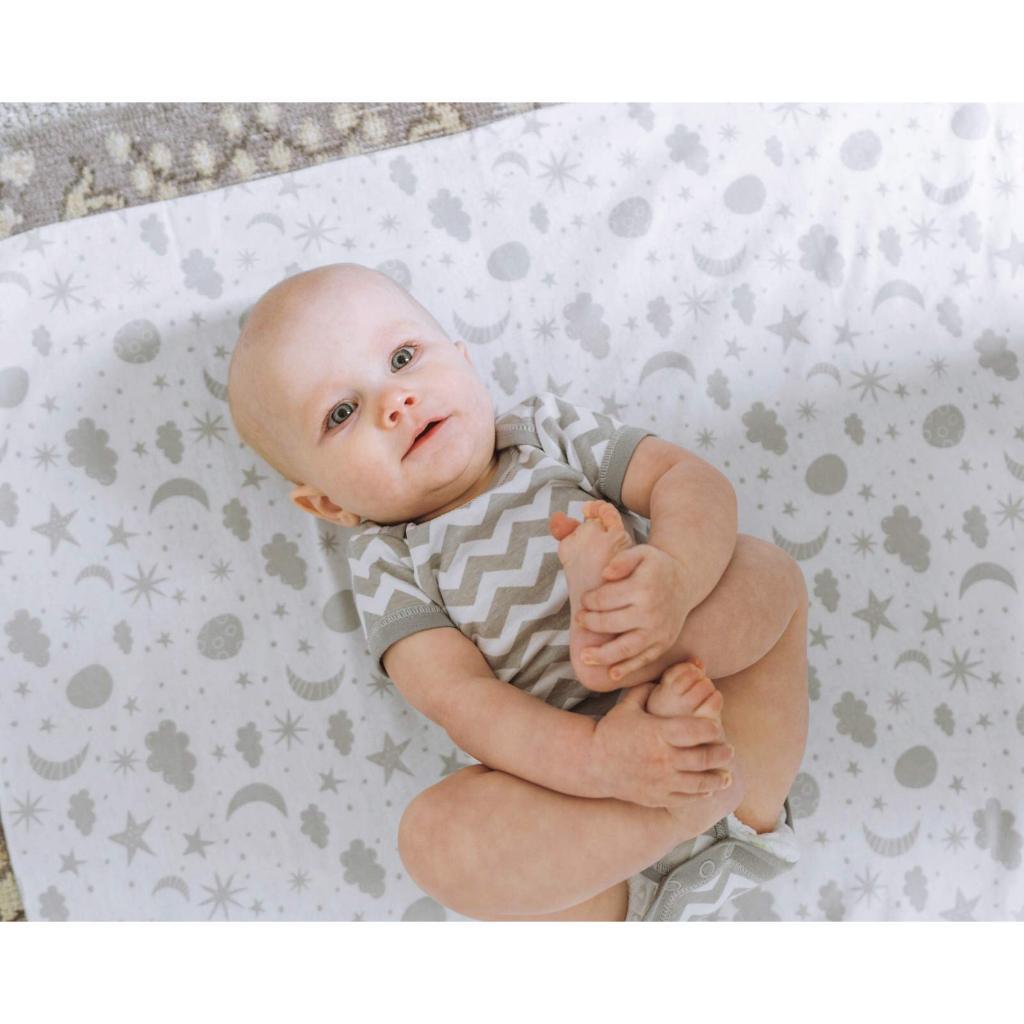 Timi 4 Pack Cotton Flannel Receiving Baby Blanket for Newborn Infant ...