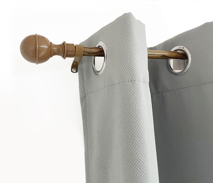 curtain rod 48'' - 84'' bracket iron adjustable scalable bedroom ...