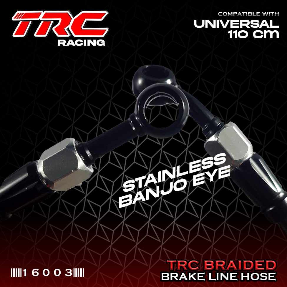 TRC RACING Universal Braided Brake Line Hose 110CM 16003 | Shopee ...