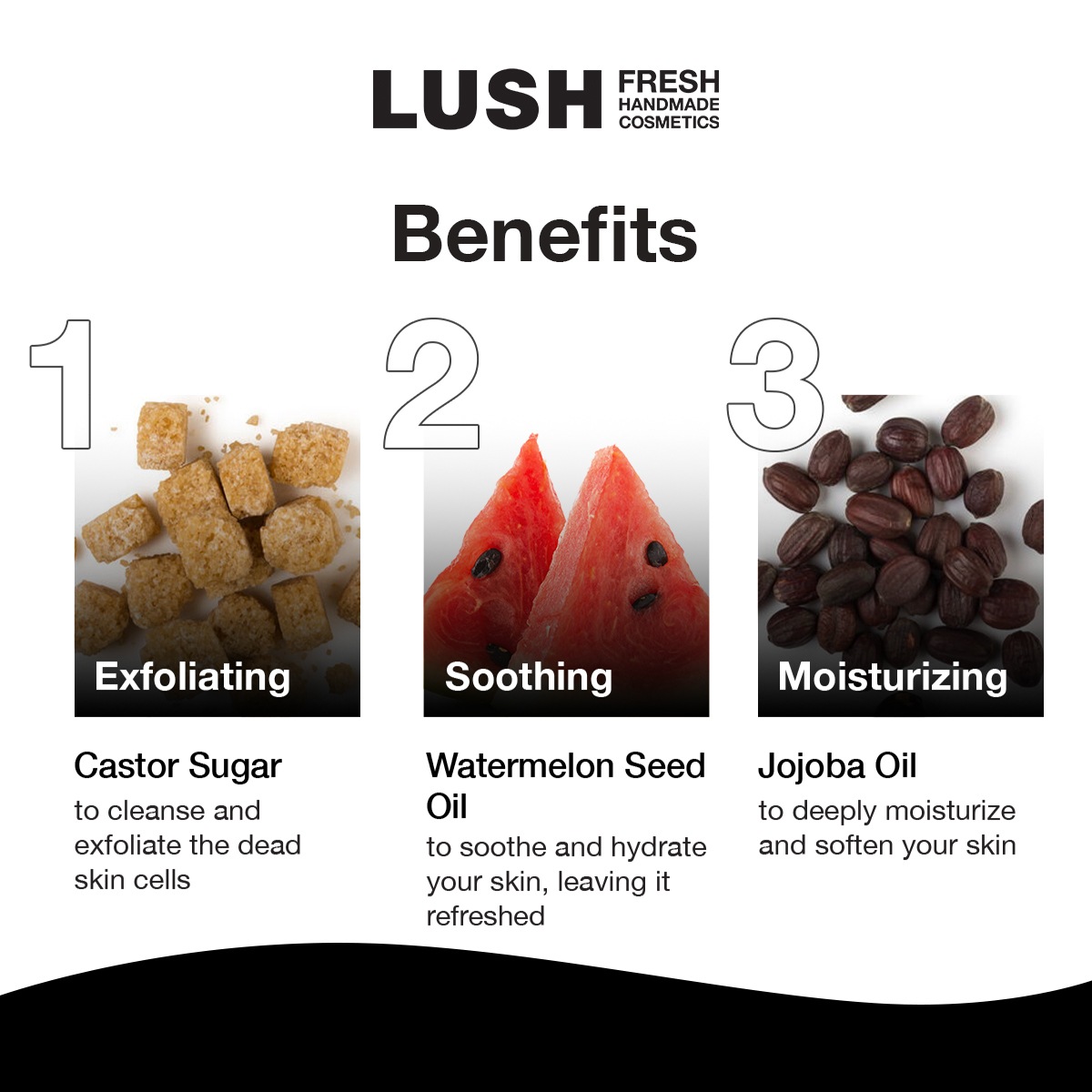 LUSH Watermelon Sugar Lip Scrub (Exfoliating) (Moisturizing) | Shopee ...