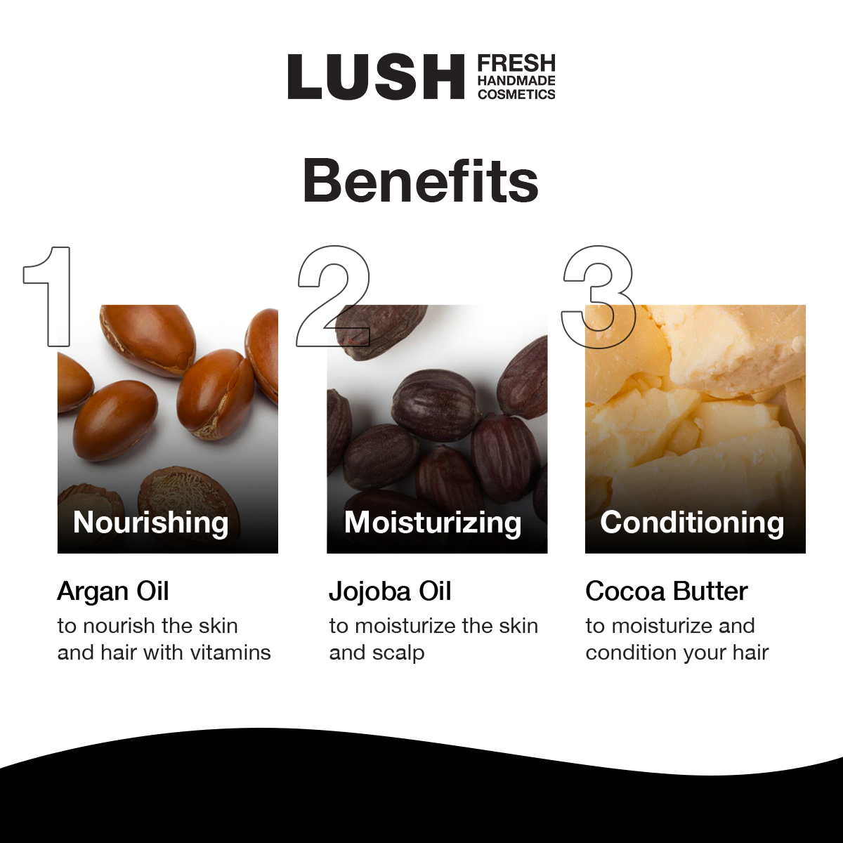 LUSH Curl Power Hair Styling Cream (Nourishing) (Moisturizing) | Shopee ...