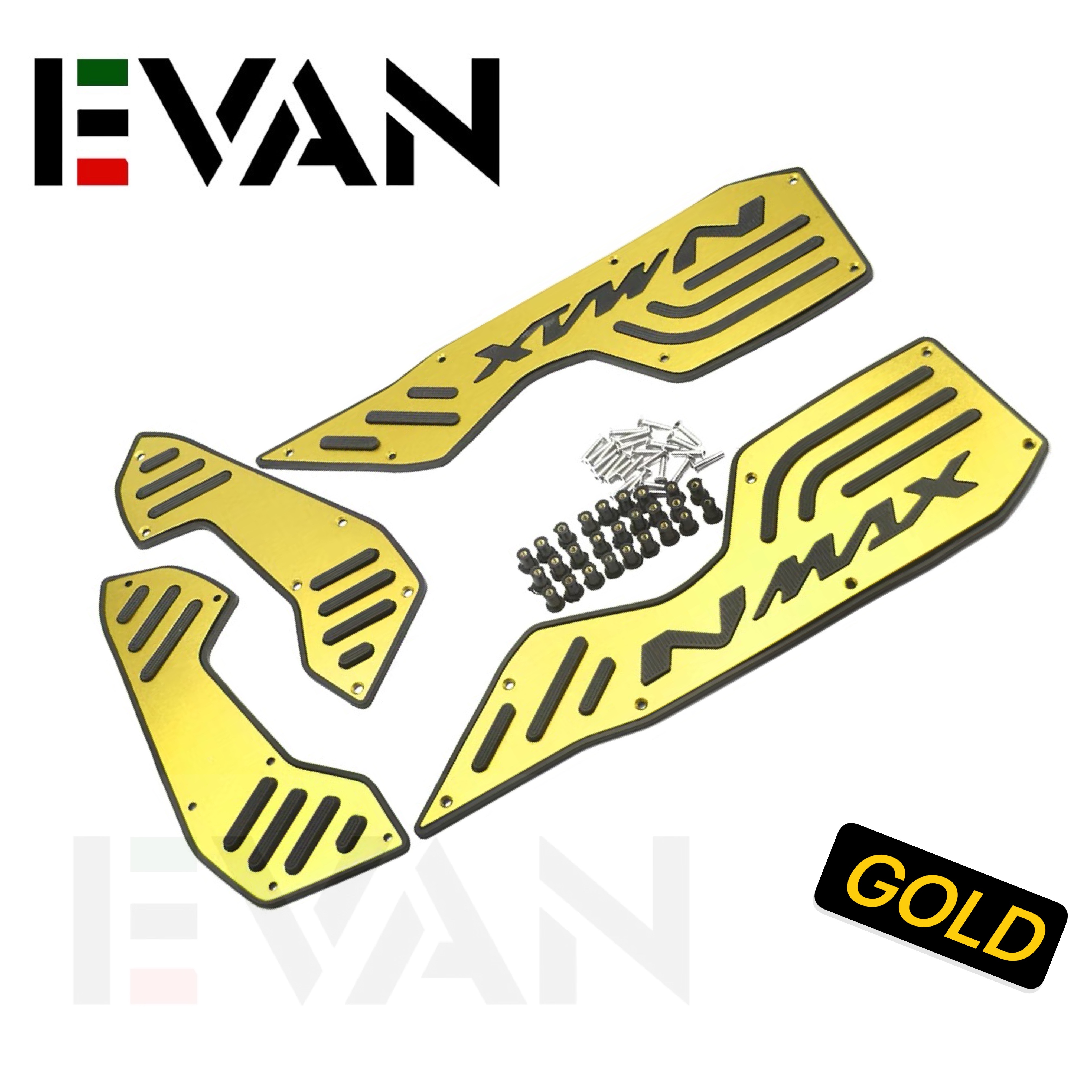 EVAN.PH Yamaha Nmax 155 v2 /v2.1 Motorcycle Footrest Step Board Matting ...