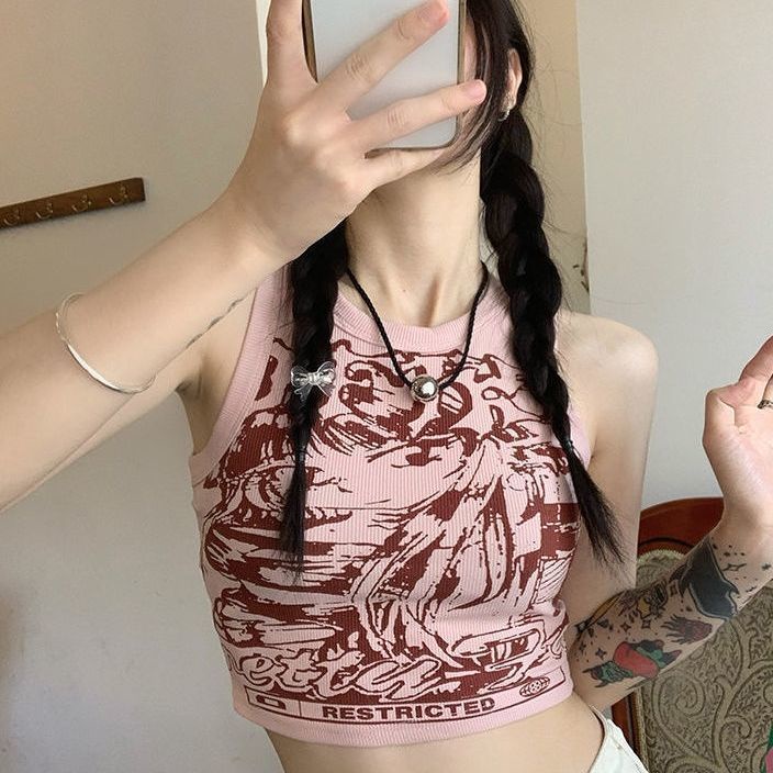 Racer Back for Women Crop top Ribbed Knitted Korean Trendy Sando Rib ...