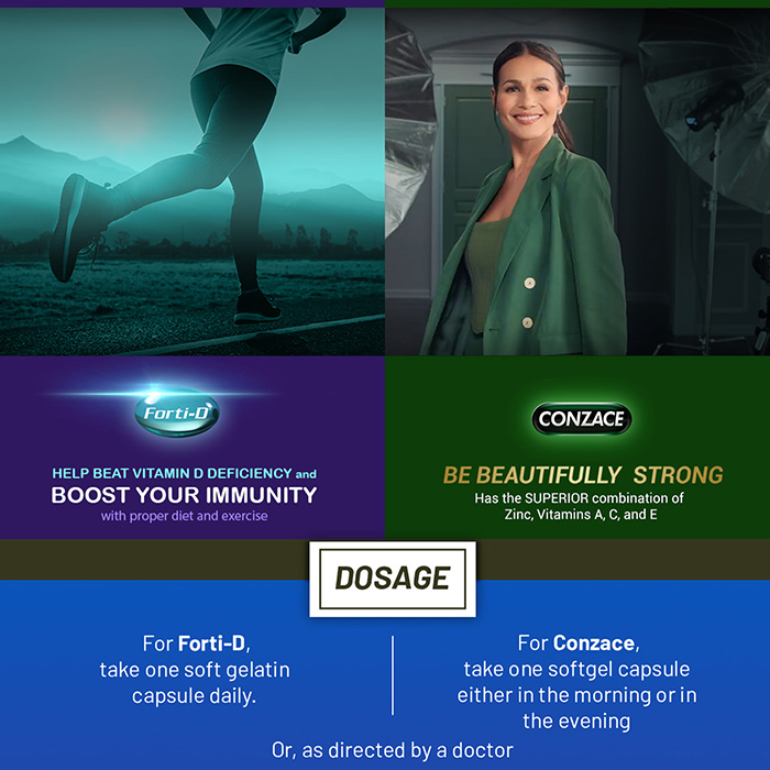 Beauty and Immunity Gift Pack: Unilab Conzace 50s and Forti-D 40s - For ...