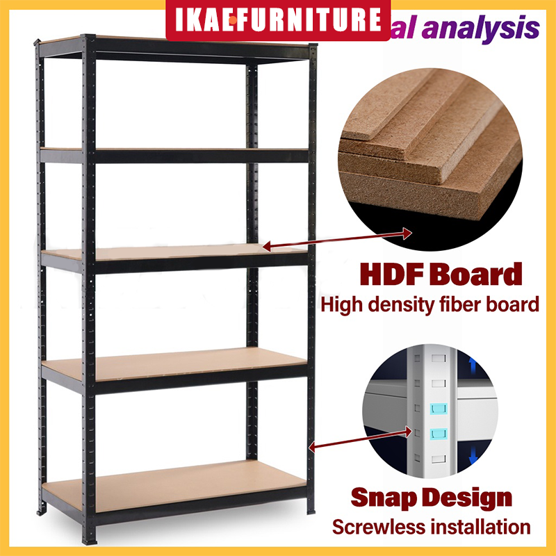 Kitchen Metal Stante Rack Organizer 3/4/5 Layer Food Rack Steel Shelves ...