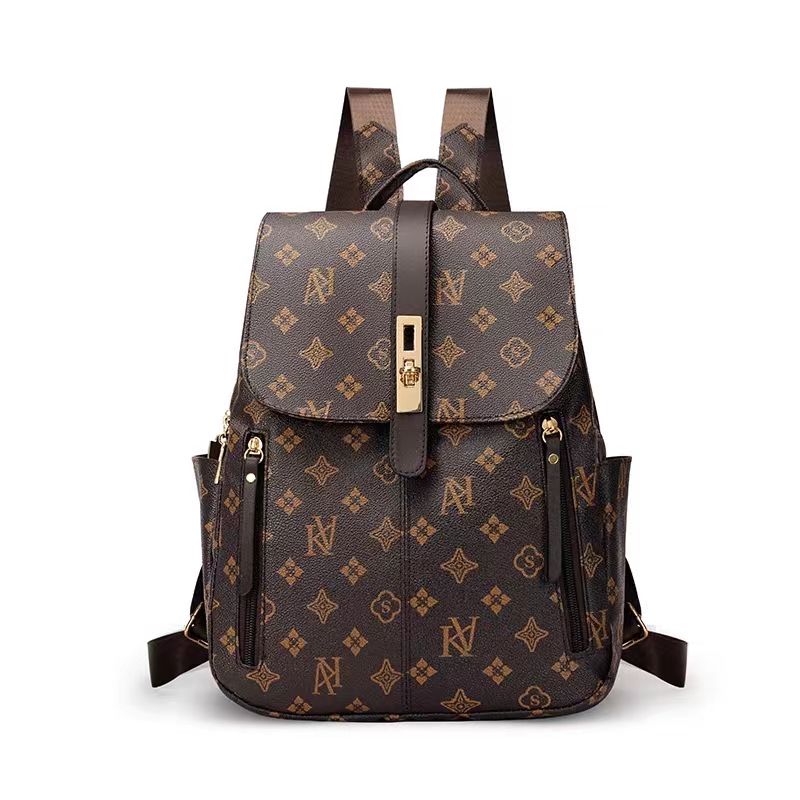 Fashion Backpack Large Capacity Print Mom Backpack Commuter Ladies ...