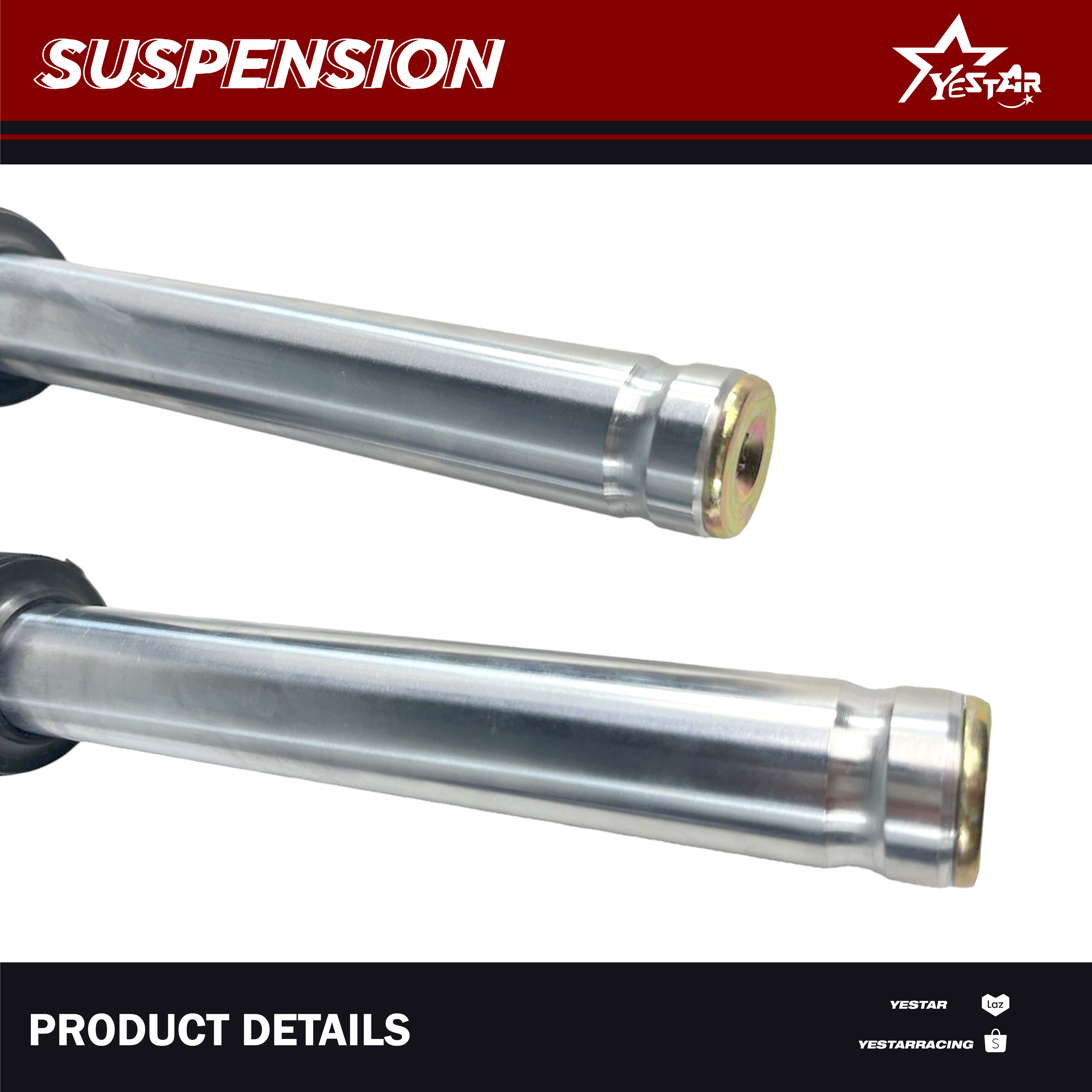 Yestar Front shock absorber for YAMAHA SNIPER 150 / SNIPER 155 ...