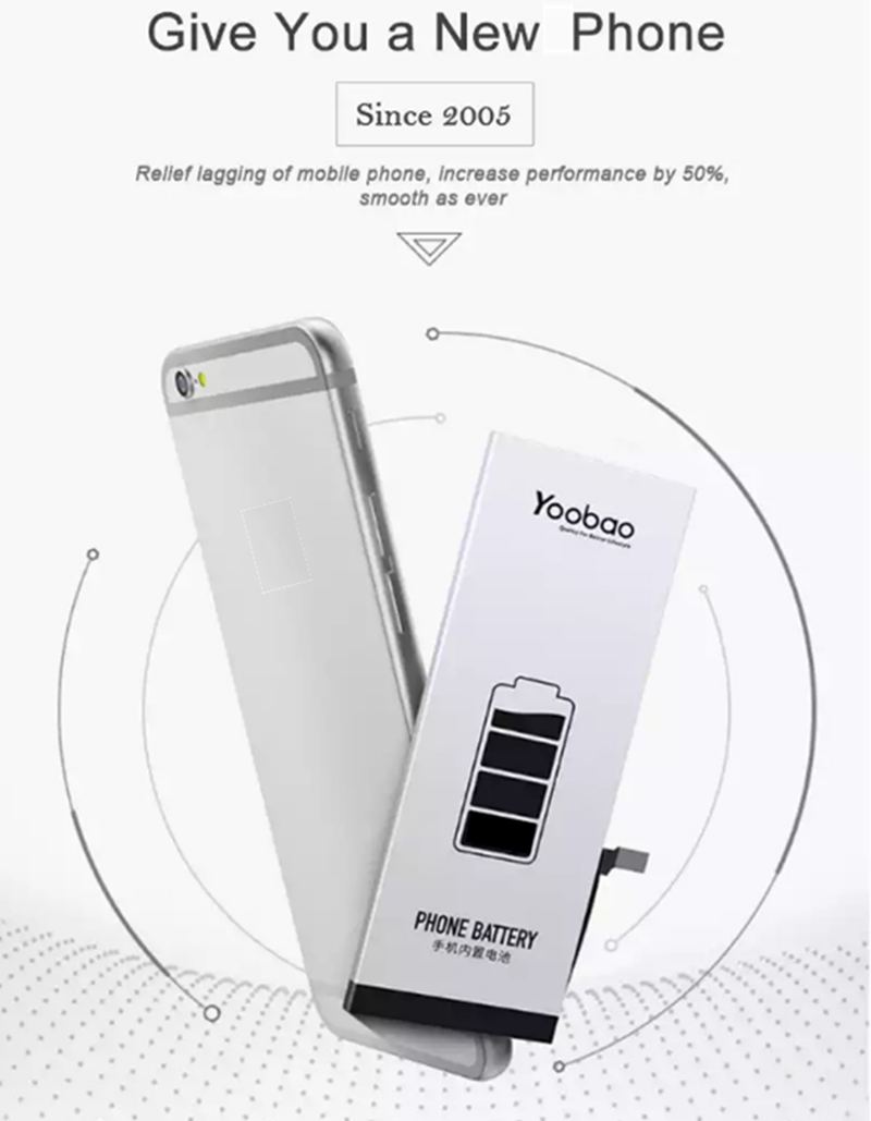 Yoobao iP Standard High Capacity Replacement Battery | Shopee Philippines