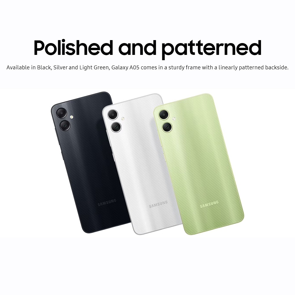 Samsung Galaxy A05 Smartphone | 4GB+128GB/64GB | MediaTek MT6769V | 6.7 ...