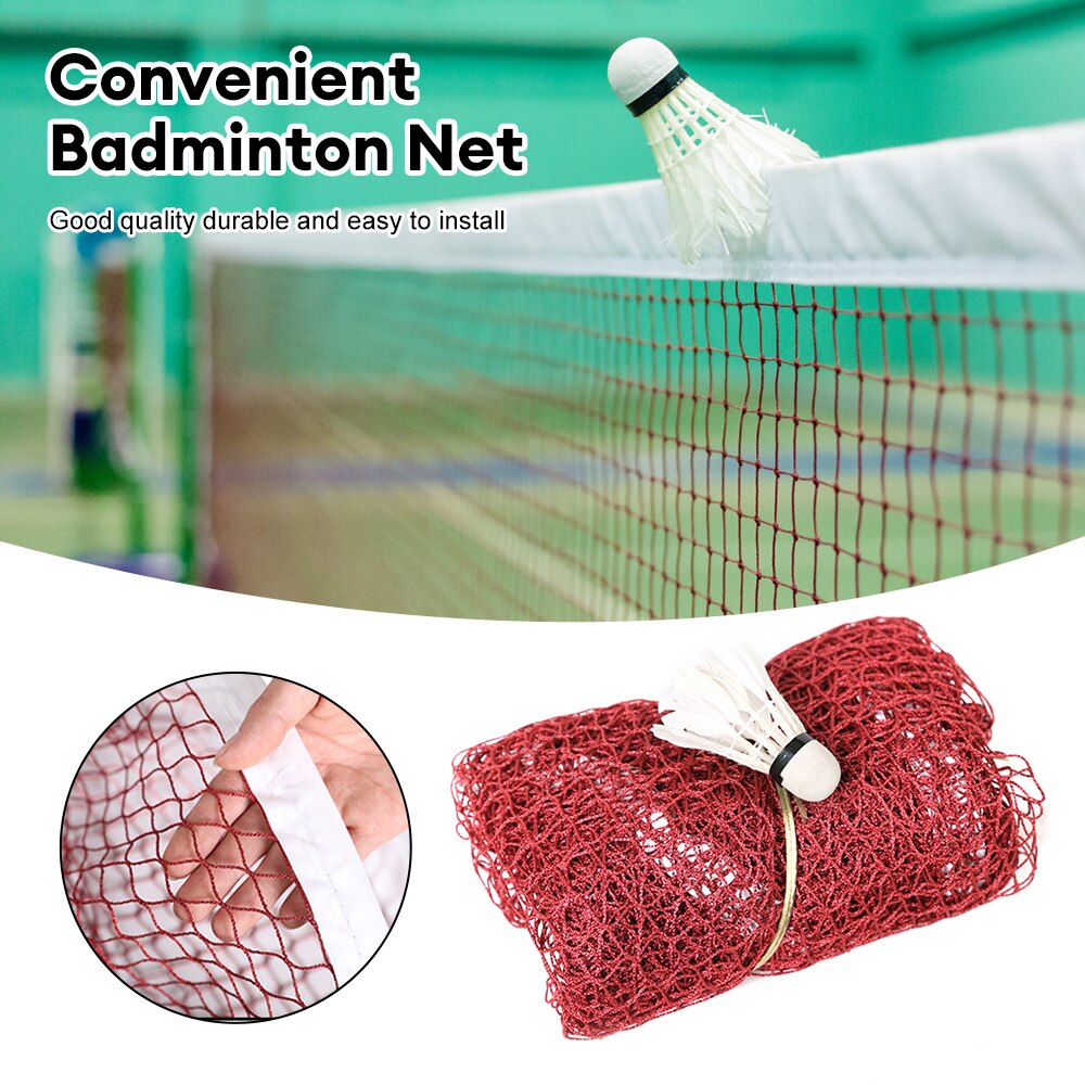 6.1 M X 0.76 M Standard Badminton Net Badminton Net Rack Shuttlecock ...