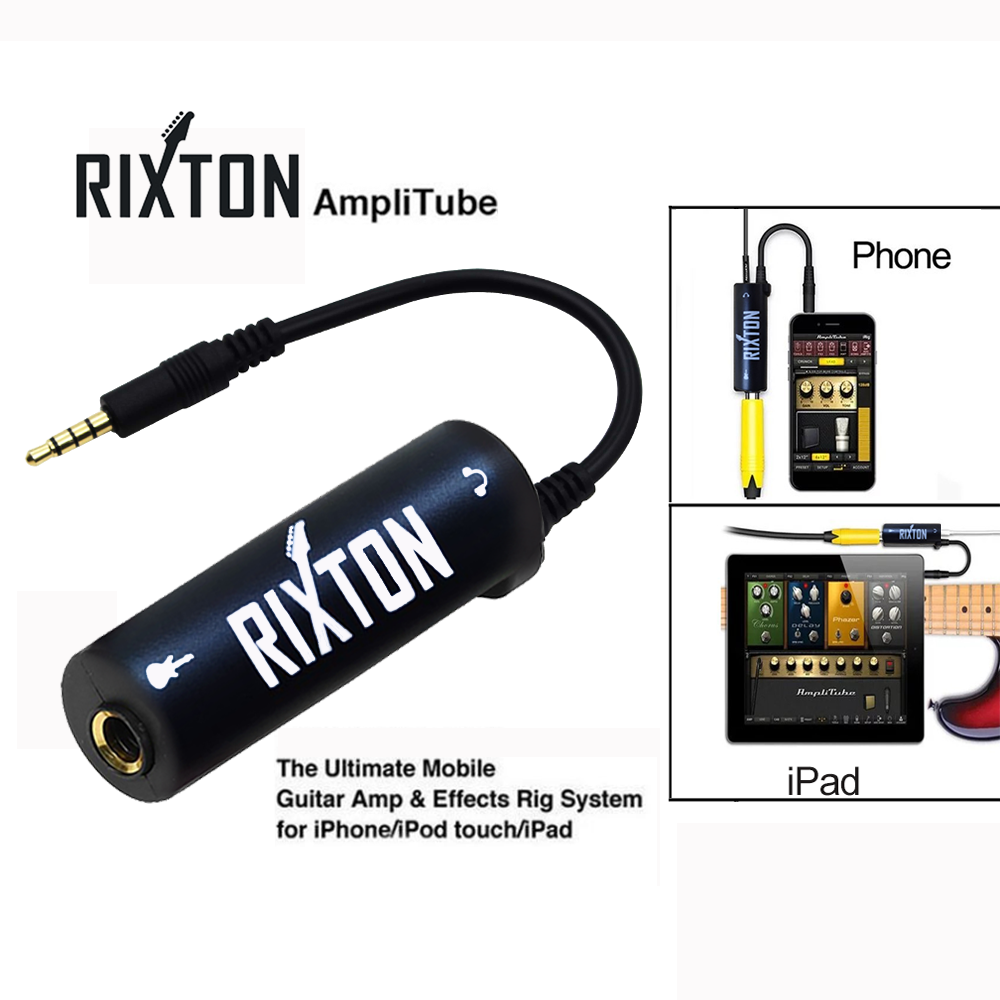 Rixton Music Guitar Audio Interface Converters Effects Guitar Tuner for ...