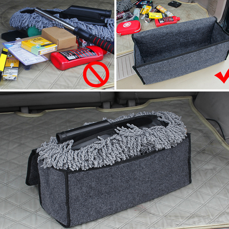 Foldable Car Trunk Organizer Portable Felt Cloth Storage Box Case ... Foldable Car Trunk Organizer Portable Felt Cloth Storage Box Case ...