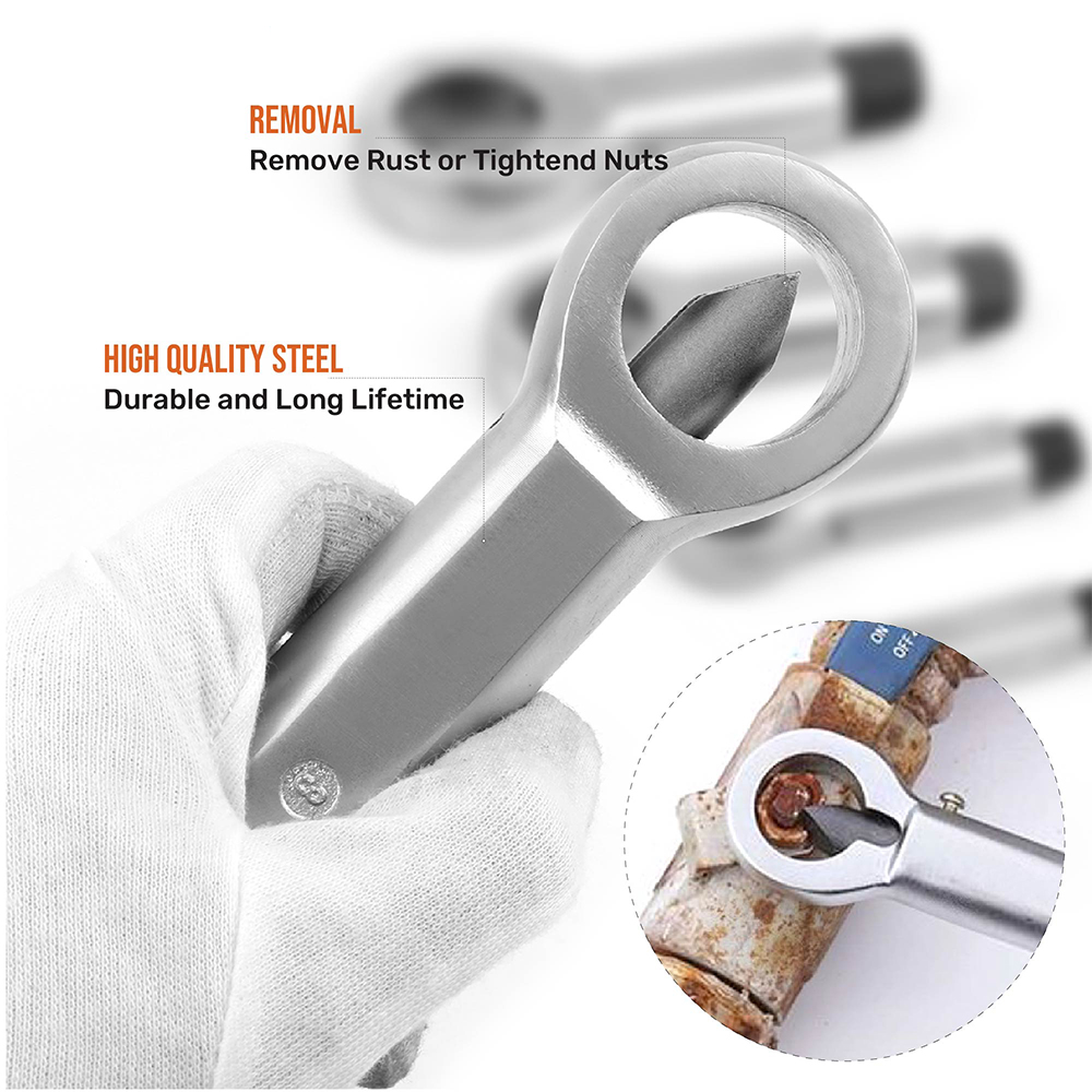 4pcs/set Heavy Duty Nut Splitter Nut Remove Cutter Tool | Shopee ...