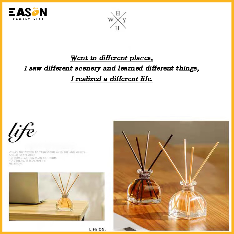 EasoShop COD 50ML Essential Oil Aroma Reed Diffuser Room Fragrance Oil ...