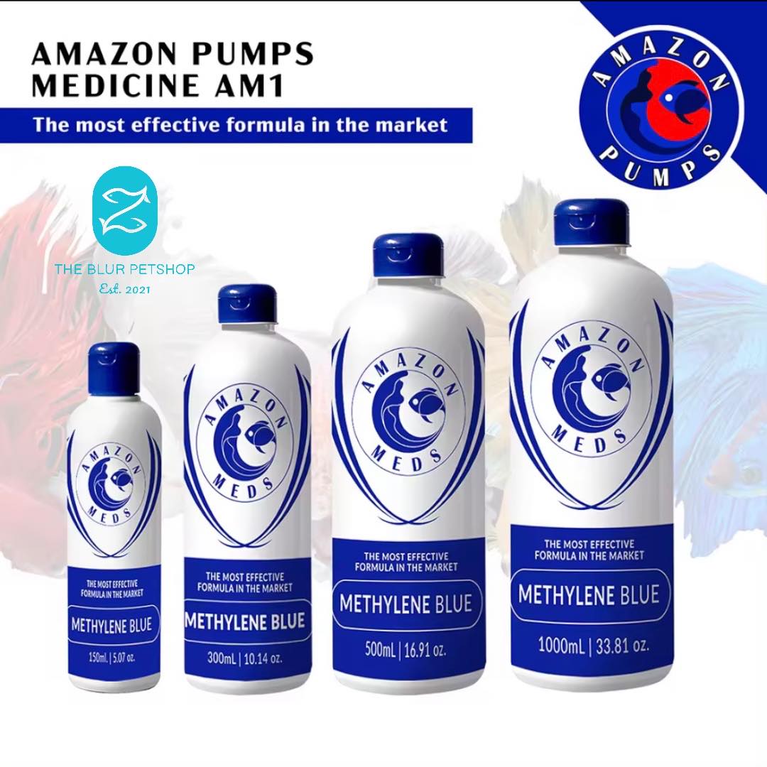 1L Methylene Blue Fish Medicine Amazon Meds Medicine Medication Aquarium Accessories | Shopee ...