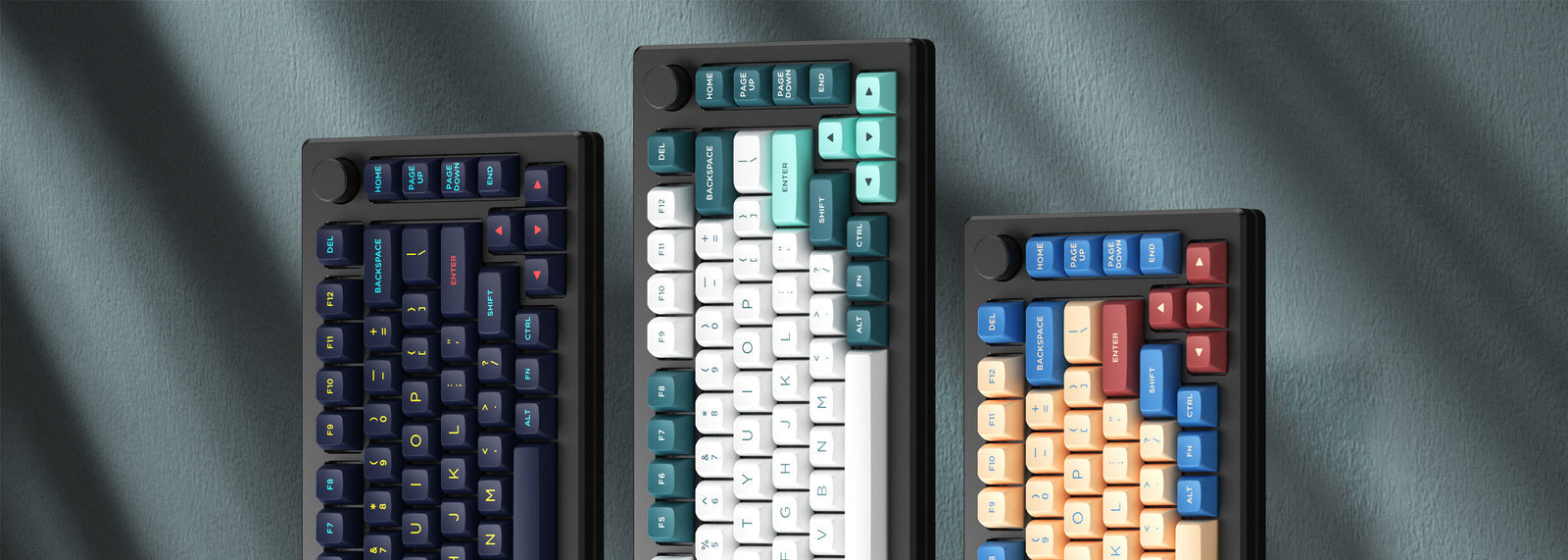 Akko MOD 007B HE DIY Kit With OSA Keycap Set 187-Key Black (Akko Cream ...