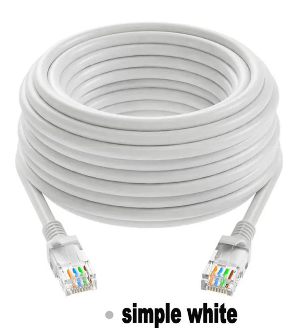 Lan Cat 5e Rj45 Ethernet Internet Network Cable 5m 10m 15m 20m 30m 40m ...