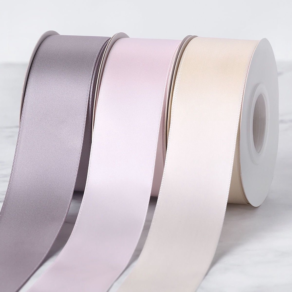 4cm (25 yards/roll) Satin Ribbon Roll Gift Packaging Ribbon Flower ...