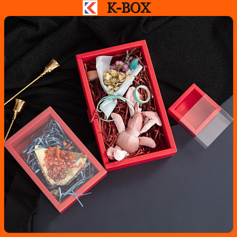 drawer paper plastic diy gift box product packaging/Christmas present ...