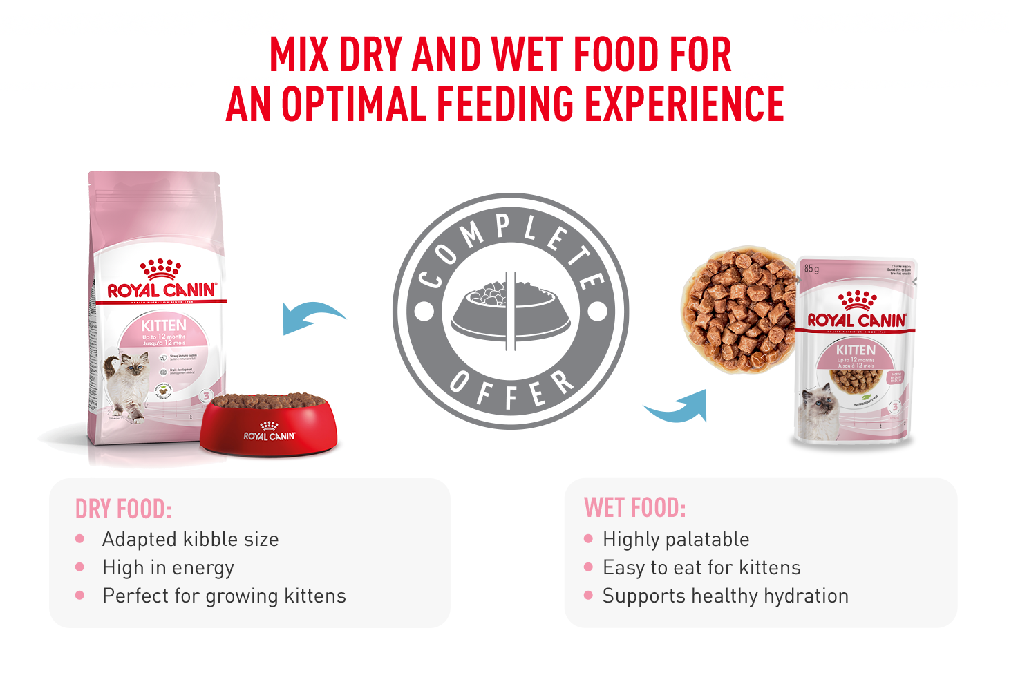 Royal Canin Kitten 36 Second Age 10kg (FREE 2 RC Kitten Instinctive 85g ...