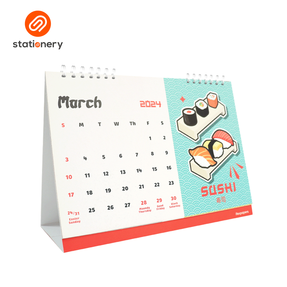 2024 Let's Eat Desk Calendar | Shopee Philippines