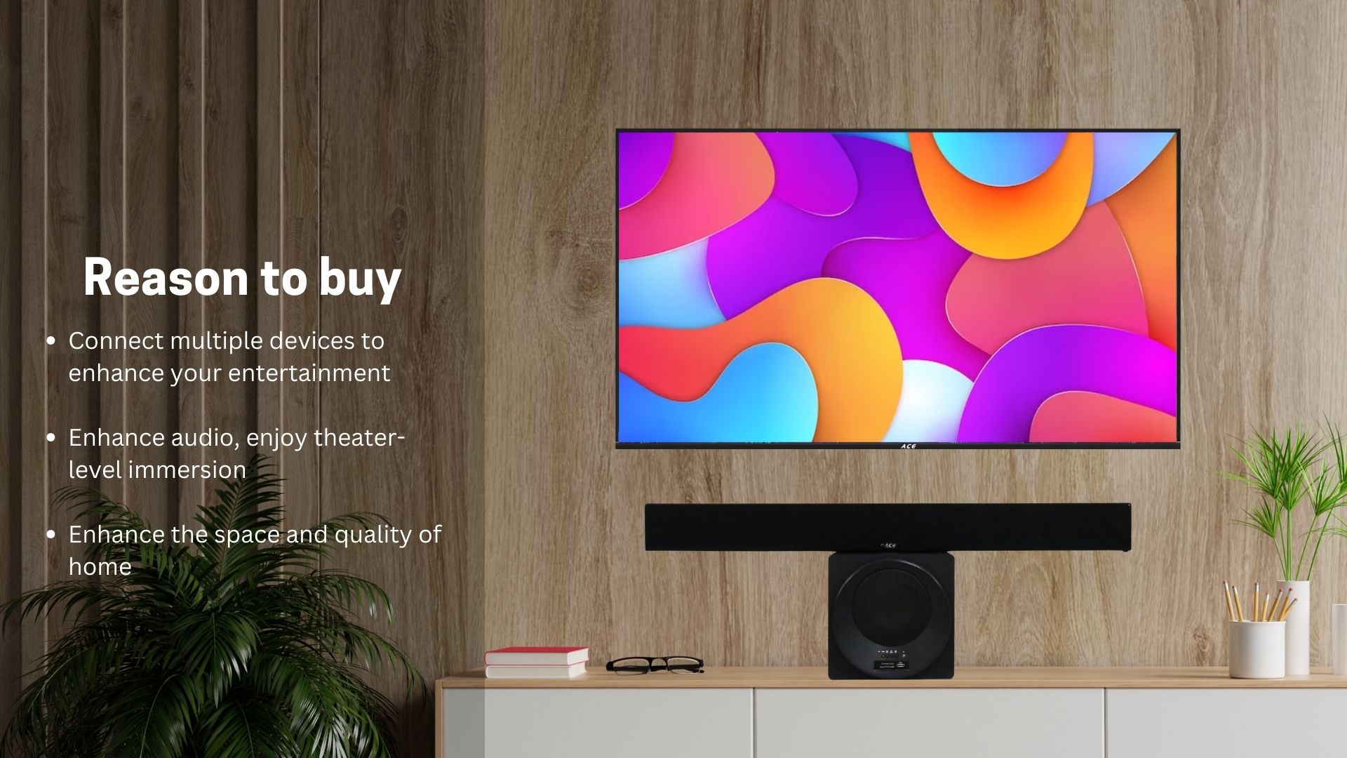 ACE ET-K31TS Bluetooth Soundbar with Subwoofer | Shopee Philippines