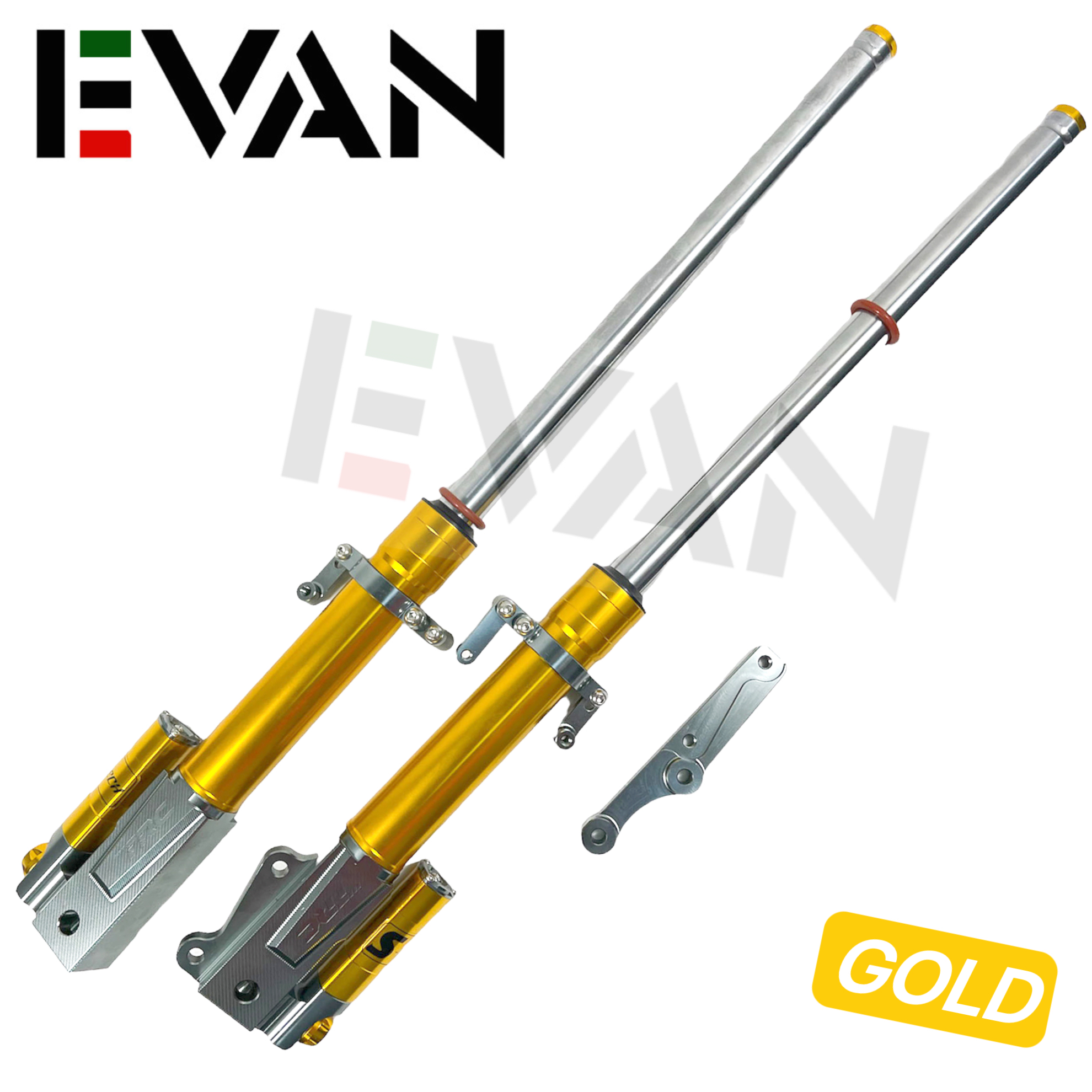 EVAN.COM TRC 1 PAIR FRONT SHOCK FOR SUZUKI RAIDER 150 FI/RAIDER 150 ...