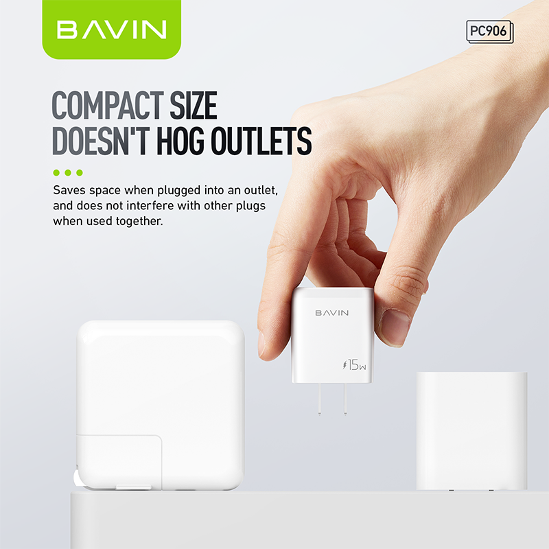 BAVIN PC906 15W Fast Charging Travel Adapter Charger w/ 3 Output Ports USB 3.0A | Shopee Philippines