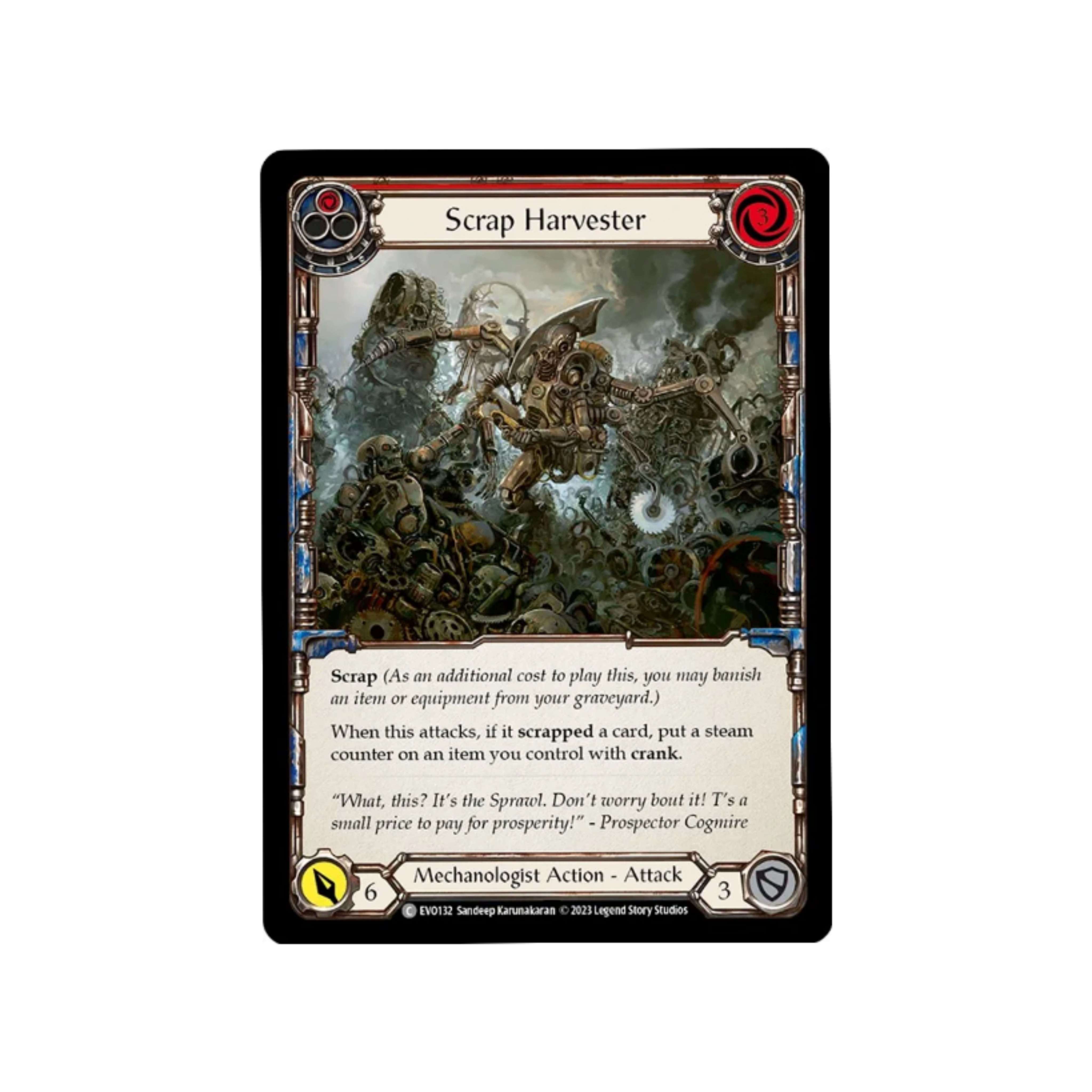 EVO - Scrap Harvester ( c ) | Shopee Philippines