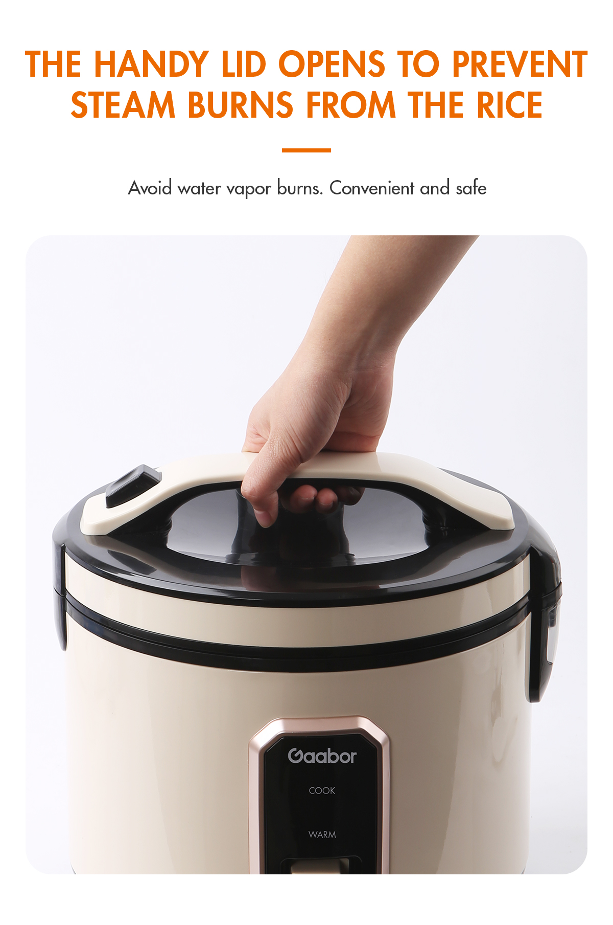 Gaabor Rice Cooker Multi-Functional Menu Modern Design Accurate ...