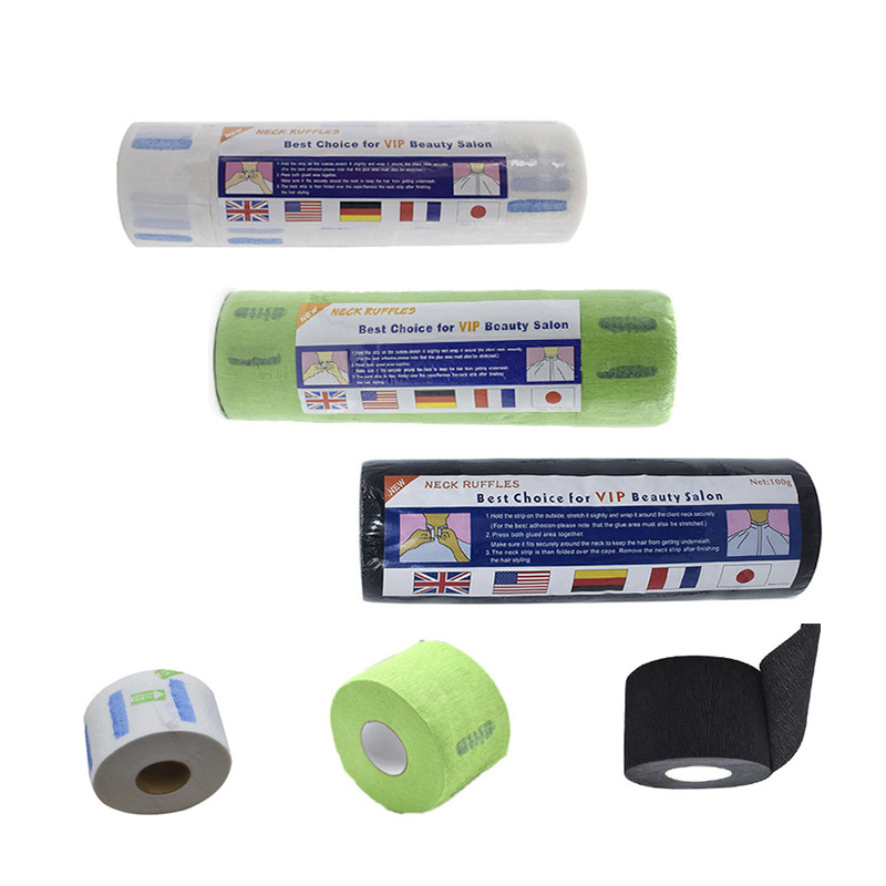 5 Rolls Neck Tissue Paper Ruffles for Salons and Barbershop | Shopee ...