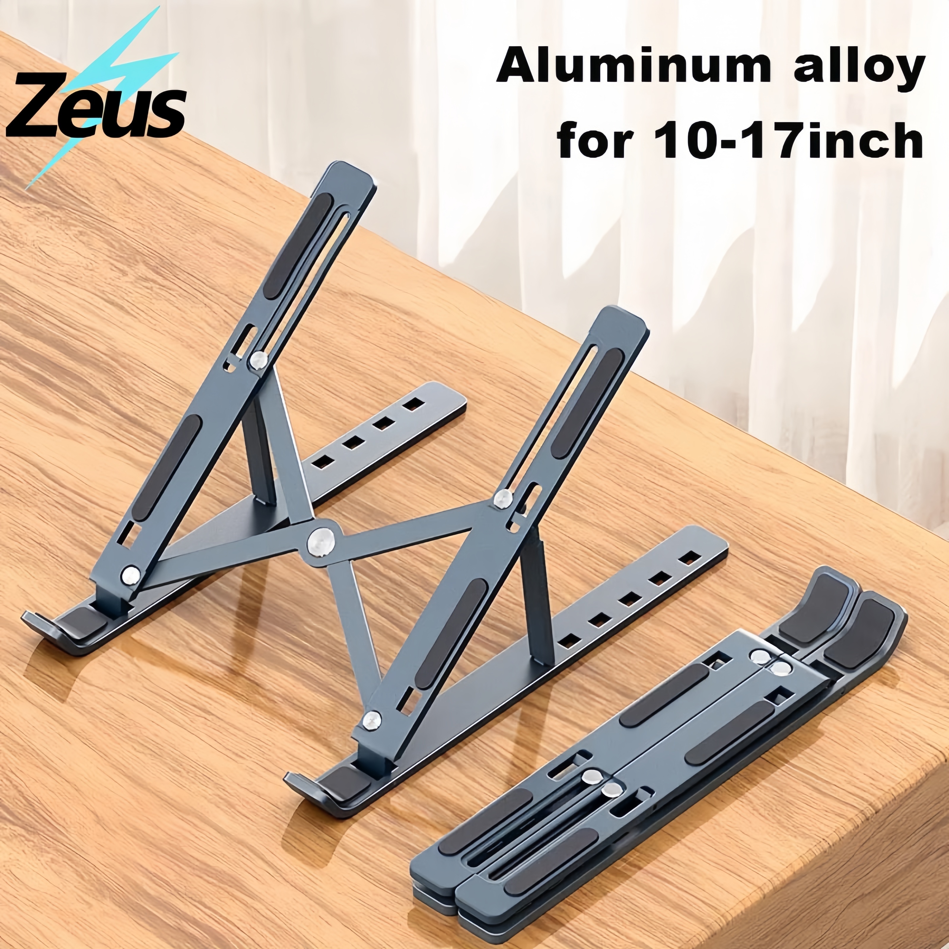 Zeus Laptop Stand Aluminum Alloy Foldable Portable Laptop Heighten ...