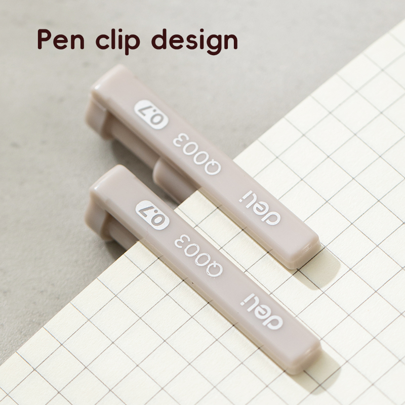 Deli EQ00320 Ballpoint Ballpen 12Pcs/Box 0.7mm Gel Pen Ink Signing Pens ...