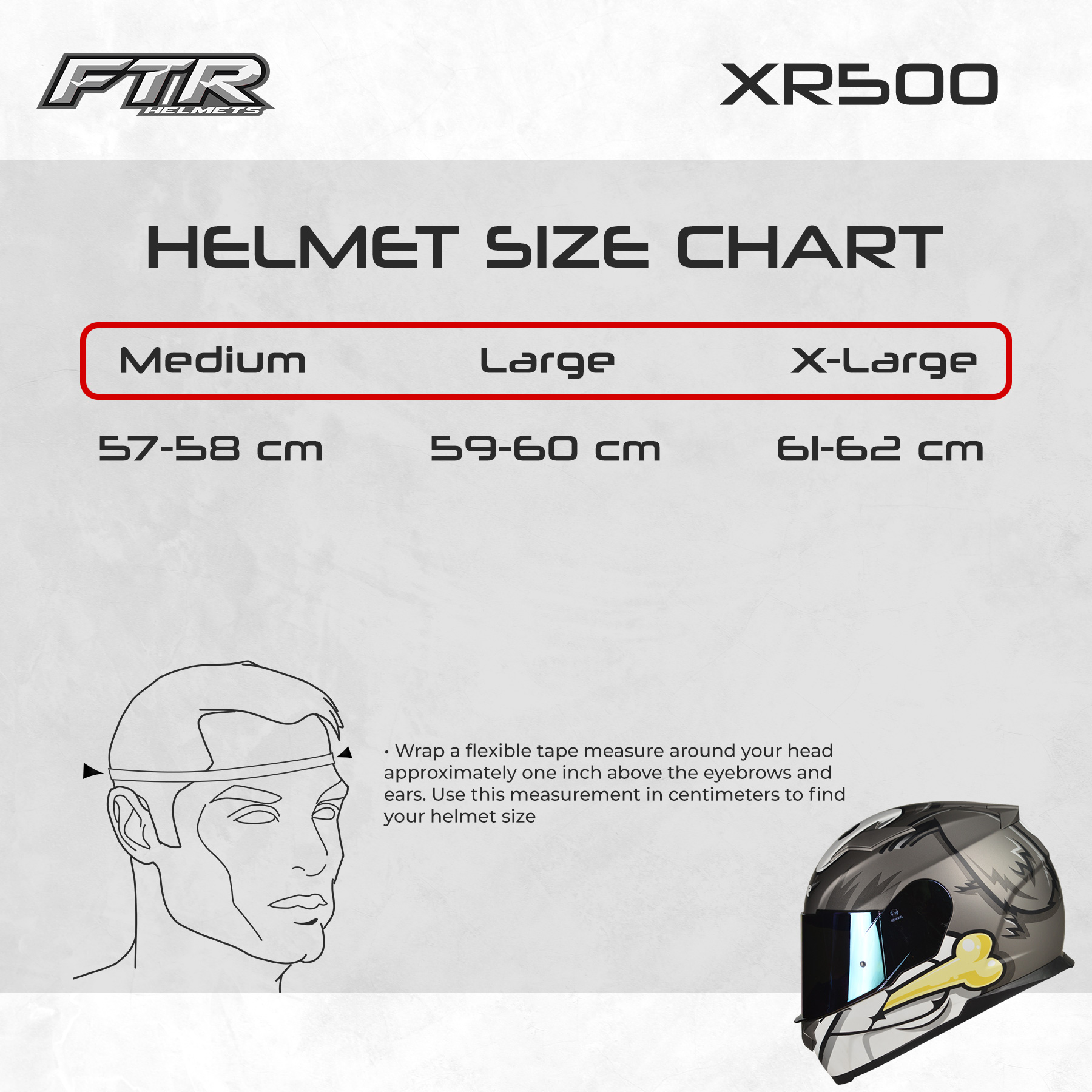 FTR Helmets XR500 Pro - Solid Matte Colors Full Face Single Visor ...