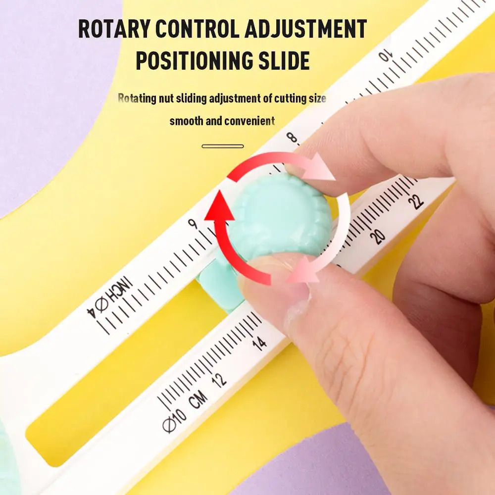 Adjustable 360 Compass Round Cutter Crafting Scrapbooking Cutter ...