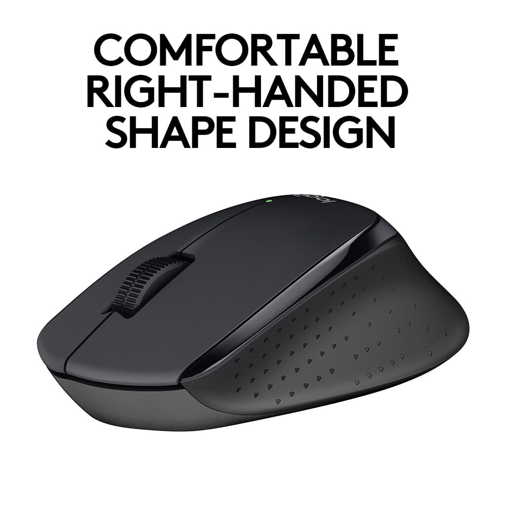 Logitech M275 2.4 GHz with Nano Receiver Optical Tracking Wireless ...