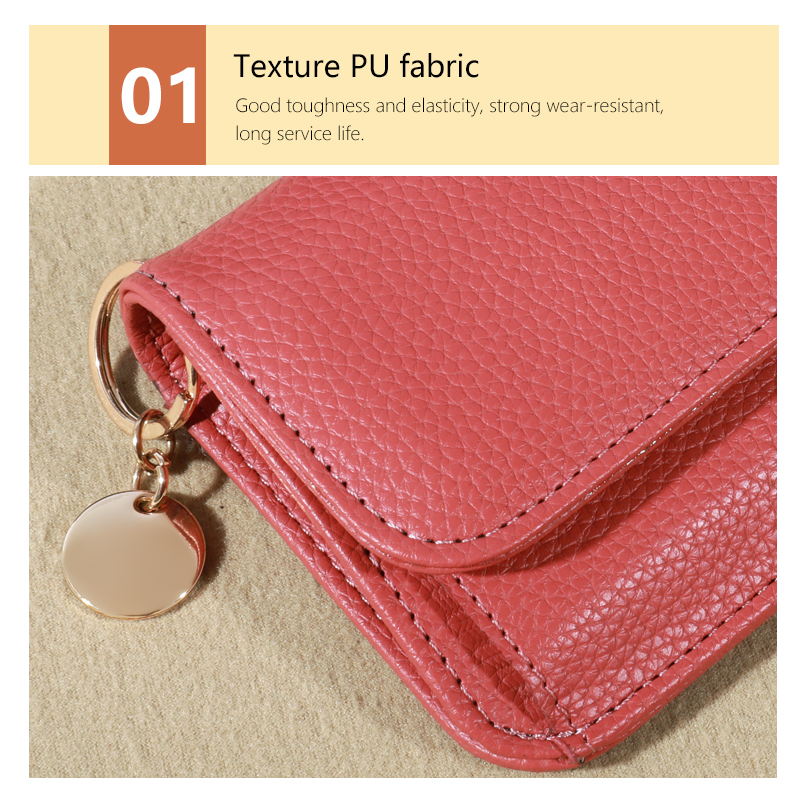 Mumu 1007 Fashion Sweet Women Wallet Foldable Multifunctional ...