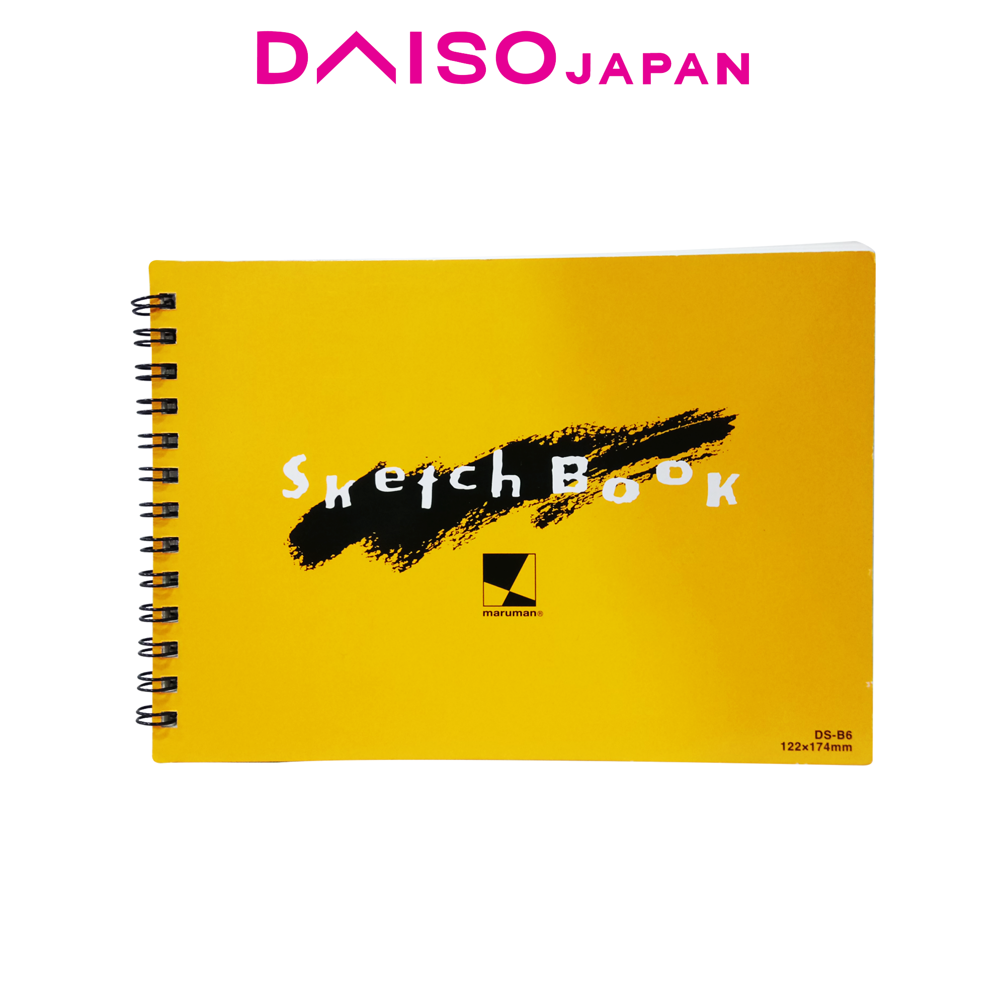 Daiso B6 Spiral Sketchbook (18 sheets) | Shopee Philippines