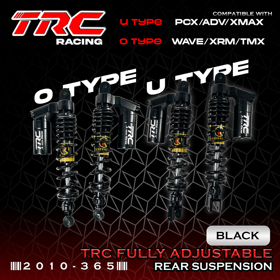 TRC Racing 365mm Fully Adjustable CNC Shock Suspension for PCX/ADV/XMAX ...