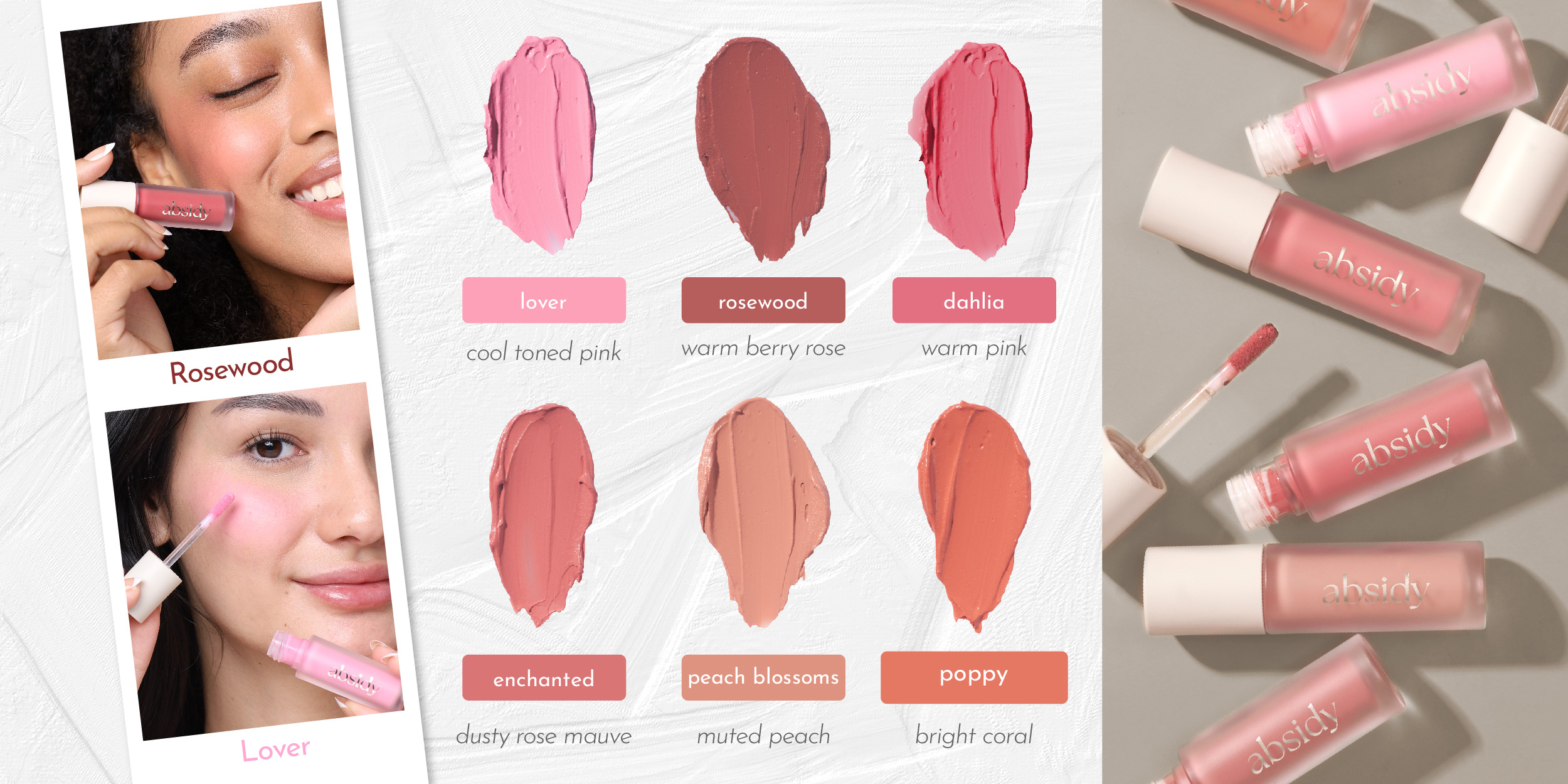 Absidy Soft Cheeks Whipped Serum Blush | Shopee Philippines