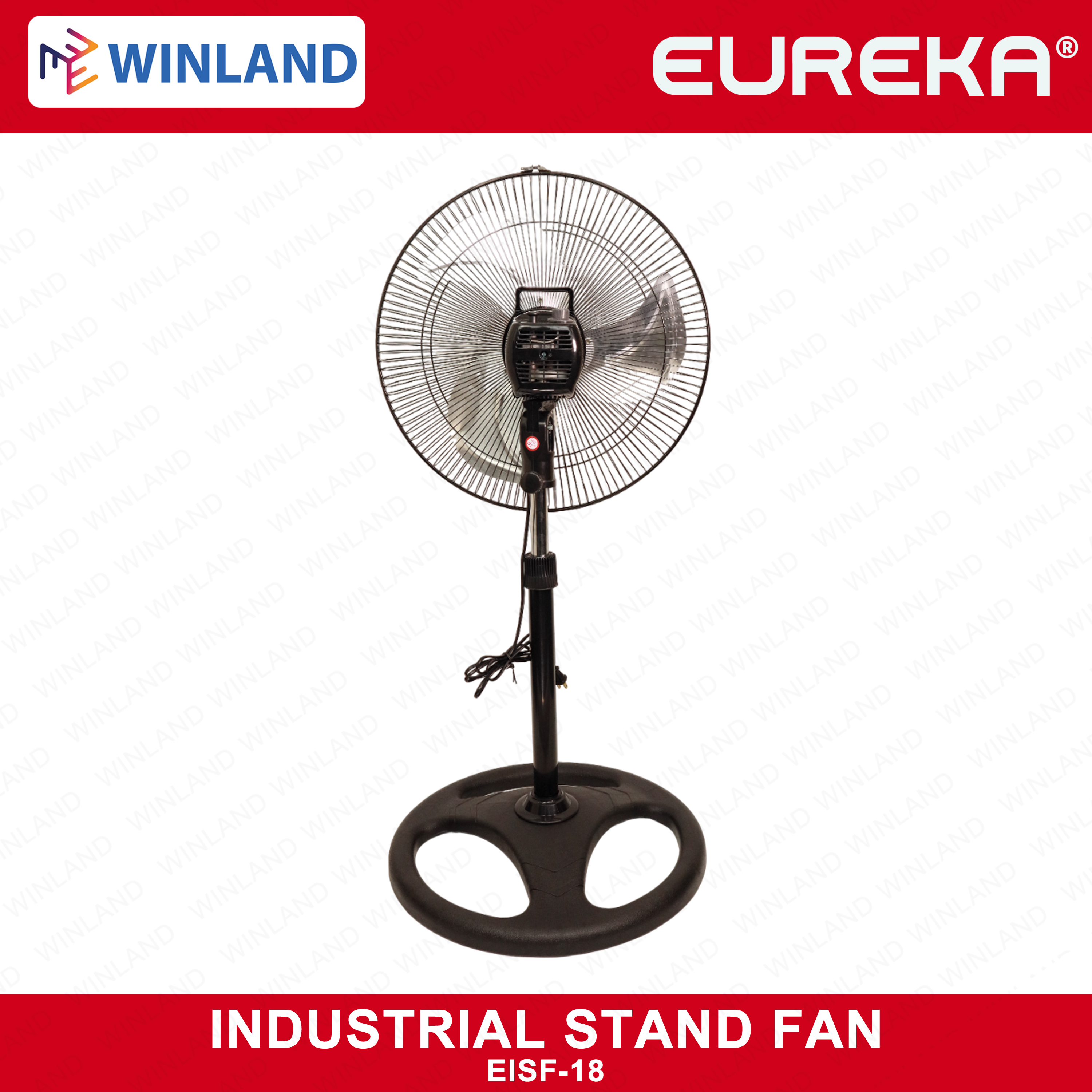 Eureka by Winland 18" Stand Fan | Electric Fan 70w EISF-18 | Shopee ...