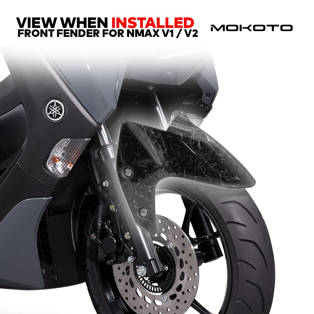 NMAX V1 / V2 FRONT FENDER FOR YAMAHA NMAX V1 & V2 SPEEDMOTO MADE IN ...