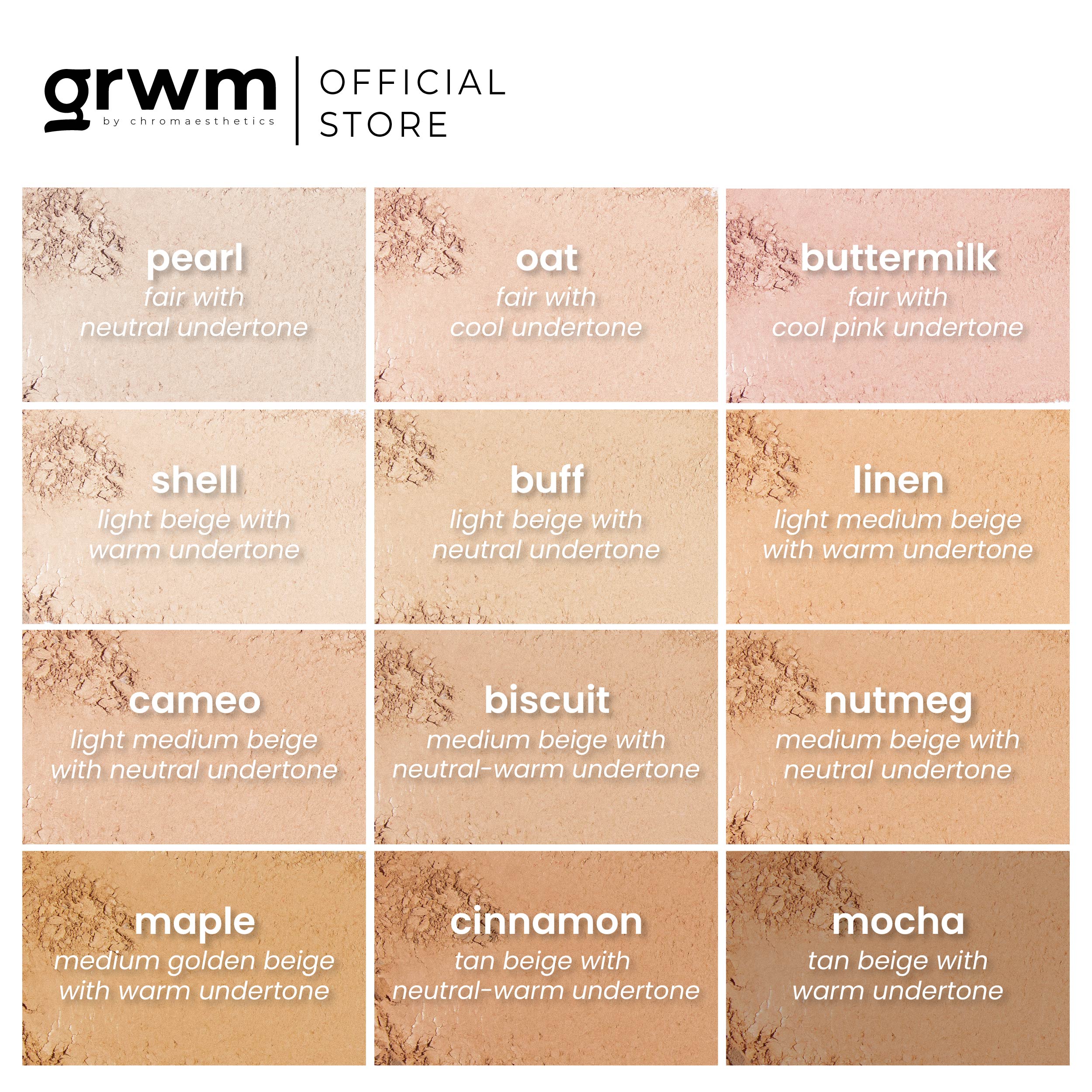 GRWM Cosmetics Powder Rush - Velvet Setting & Finishing Pressed Powder ...