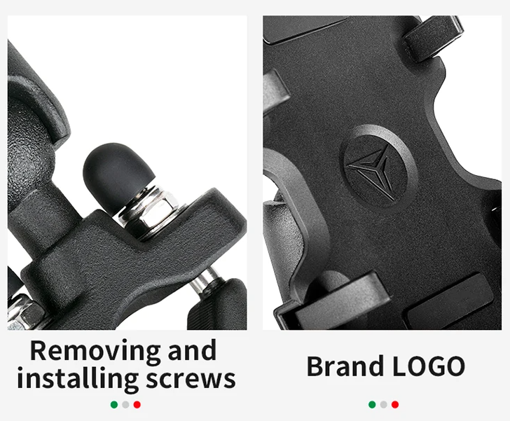 Motowolf New V5 Cell Phone Holder MDL2830 Handle/Mirror Mount ...