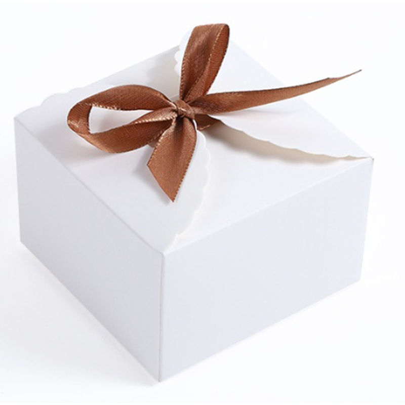 Kraft Paper Gift Square Box Party Giveaways Gift Box 1PC Professional ...