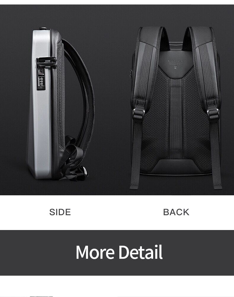 High Quality Ultra-thin Hard Shell Men Fashion Backpack 15.6 Inch ...