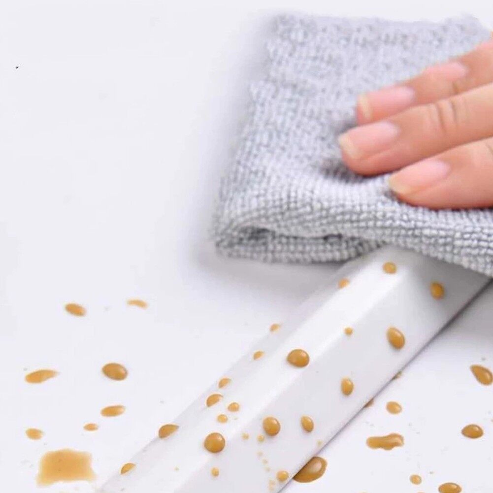 COD Bathroom Shower Water Blocking Water Barrier Strip Flexible kitchen ...