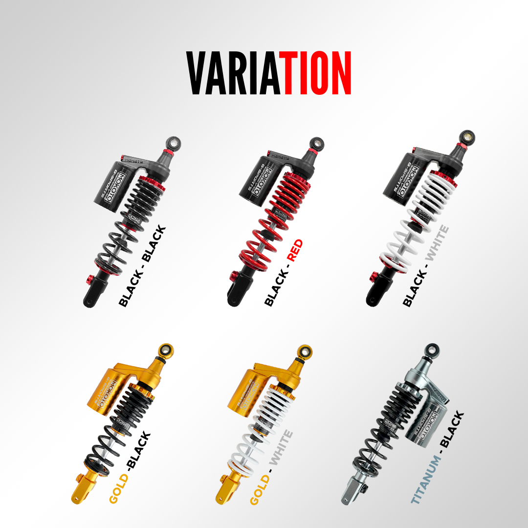 MOKOTO 8166G PCX 150 ADV 150 160 REAR SHOCK ABSORBER WITH BASO 365MM ...