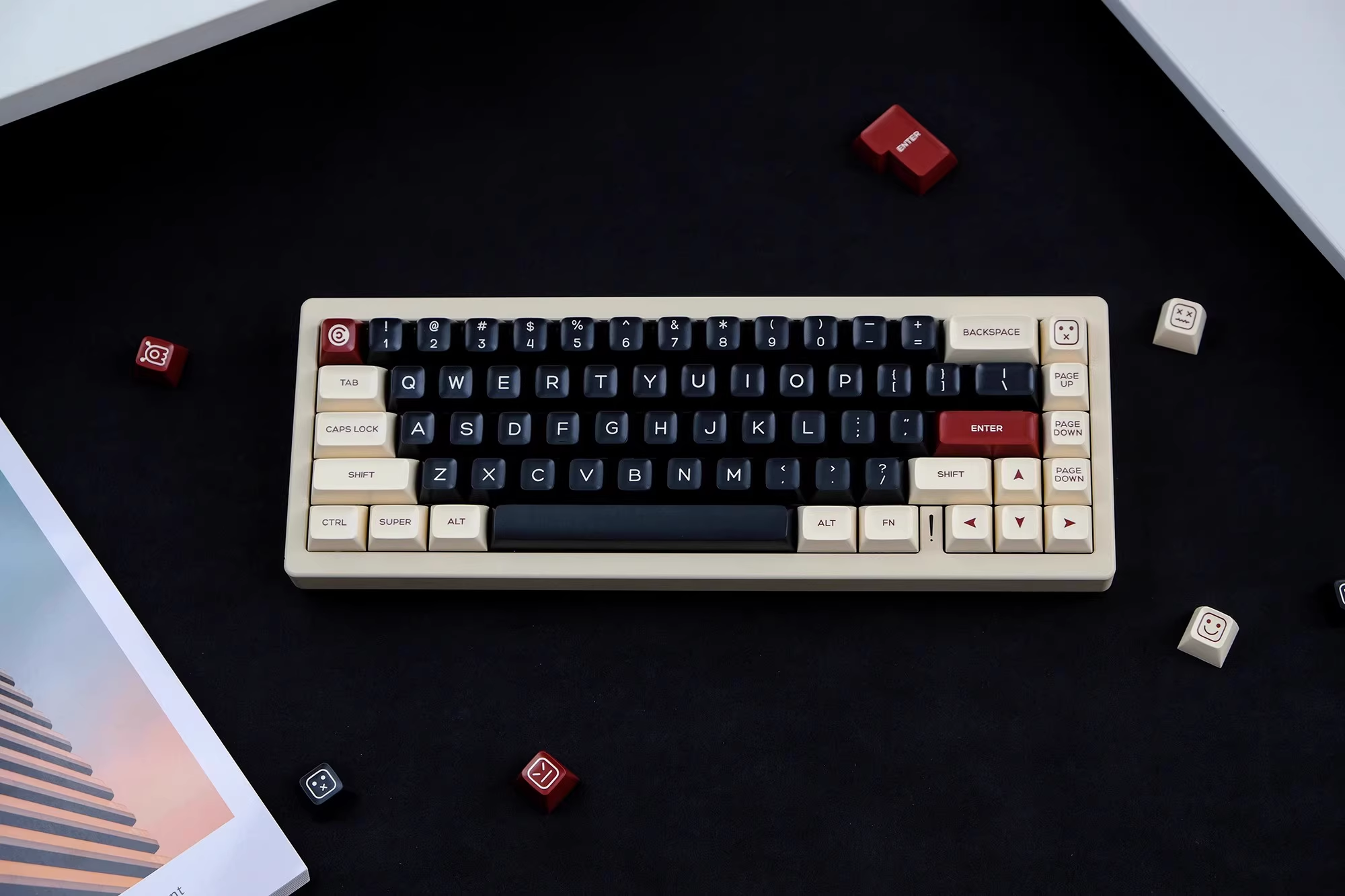 ROME Keycaps 150 Keys ASA Profile PBT for Alice 61/64/87/104/108 Mx ...