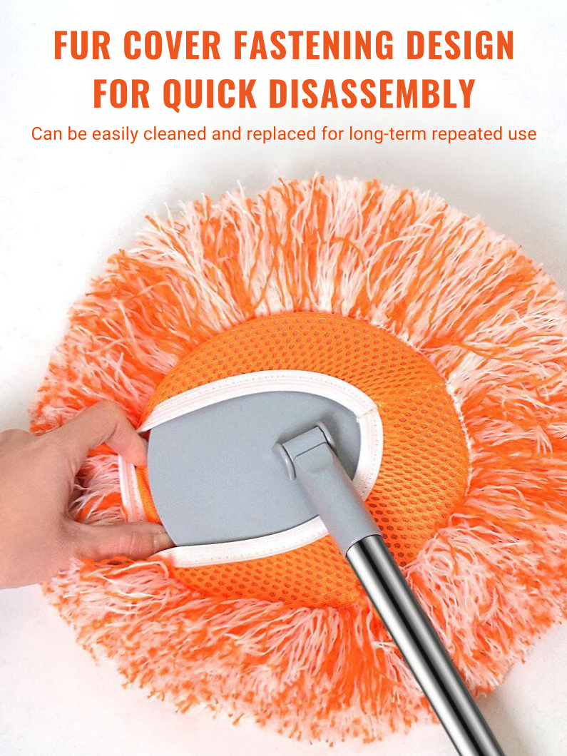 Ceiling Mop Wall Mop with 2m Handle 360 Degree Rotating Floor Cleaning ...